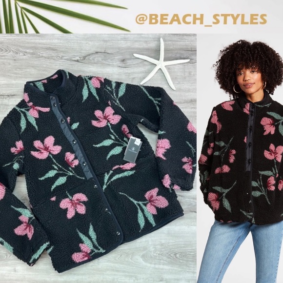 Volcom | Jackets & Coats | Volcom Bloom Box Mock Neck Sweater Jacket ...